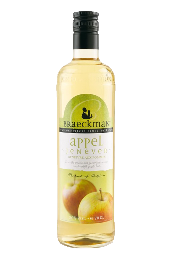 Braeckman Apple Jenever Gin | Buy Belgian Beer Online - Belgian Beer Co