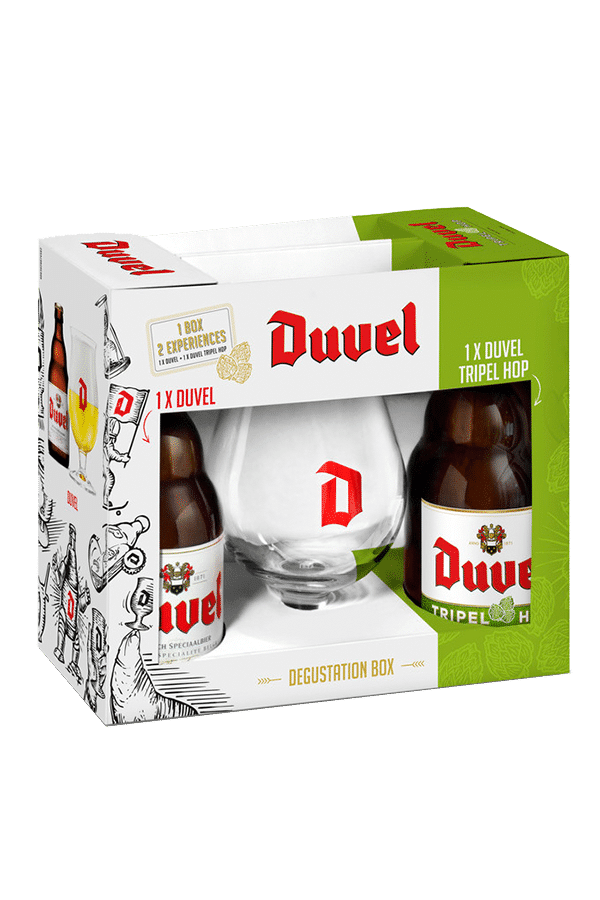 Duvel / Duvel Tripel Hop Gift Pack (2 bottles) | Buy Belgian Beer ...