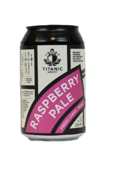 Titanic Raspberry Pale Can (pack of 12)